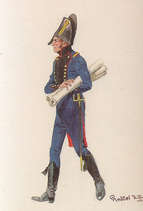 Auguste-Théodore Garnot, the first chief of the Corps of Engineers of ...