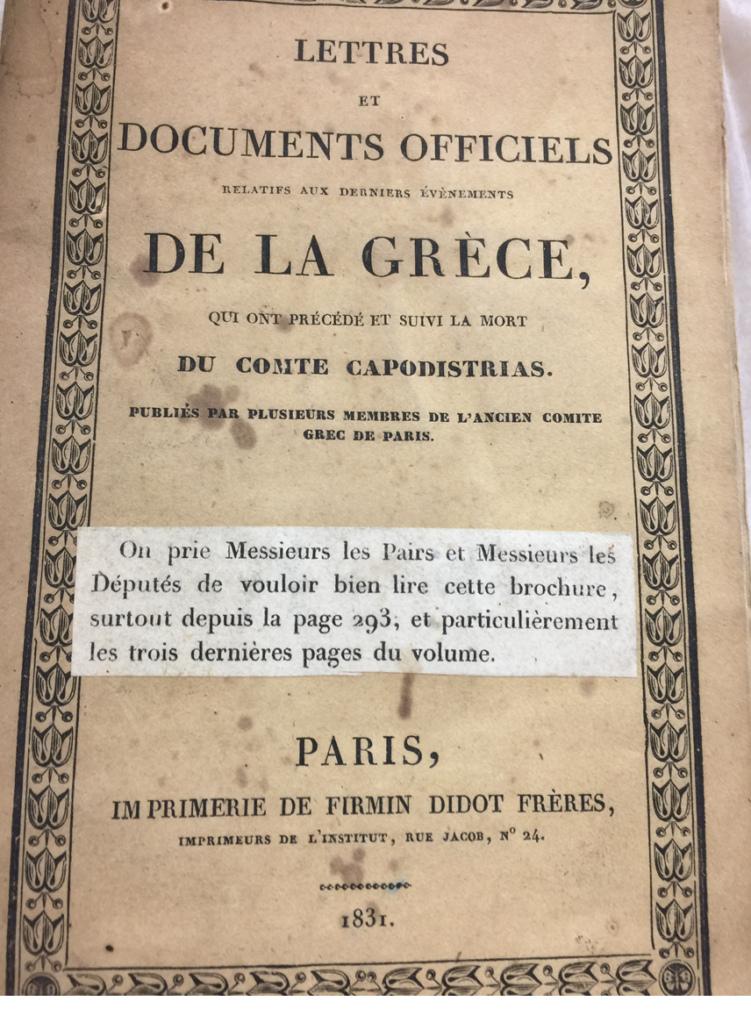 Jean Gabriel Eynard: Swiss banker and diplomat, great Philhellene and ...